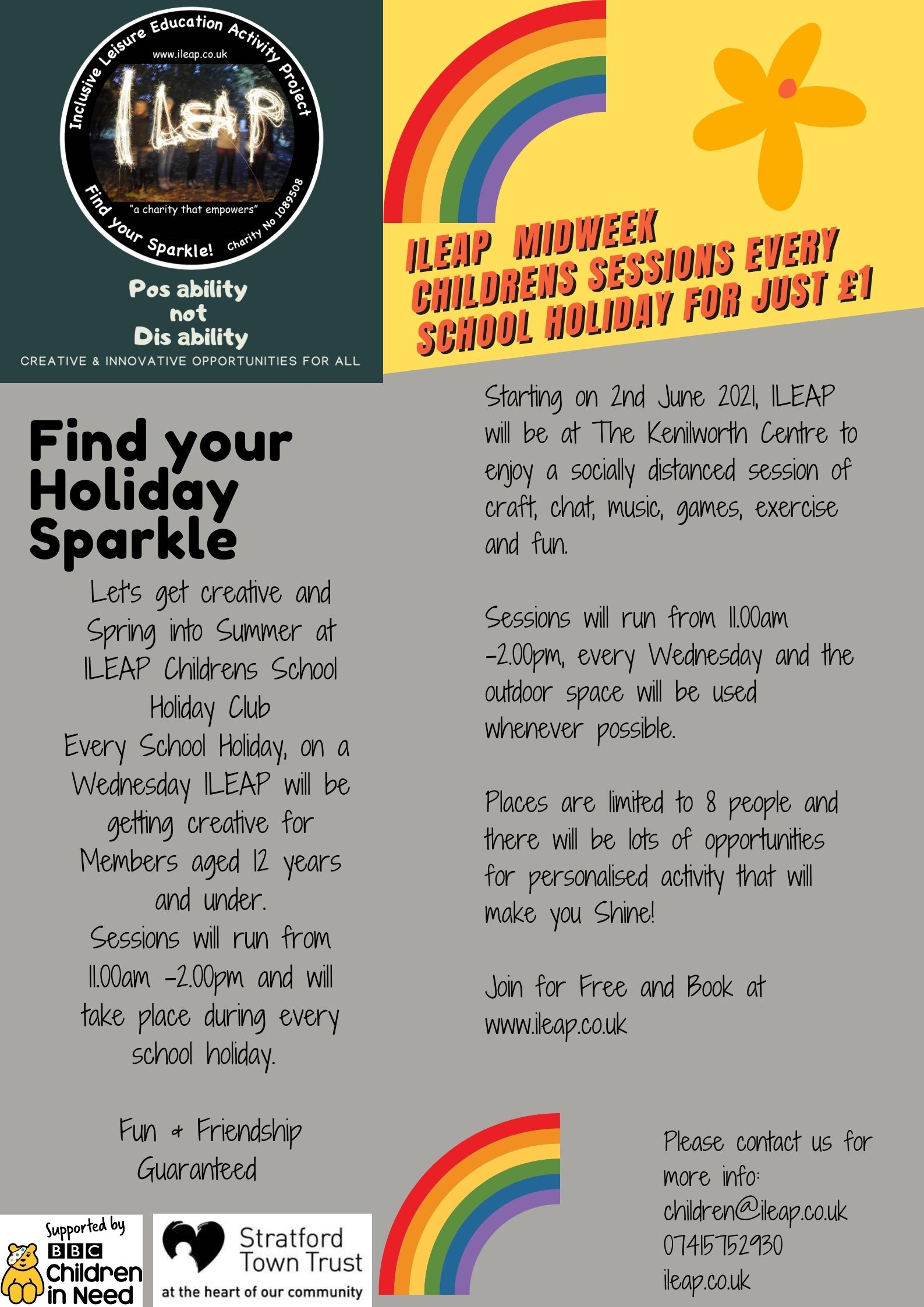 ILEAP Charity - ILEAP’s Children's Summer Holiday Club: 12 years and ...